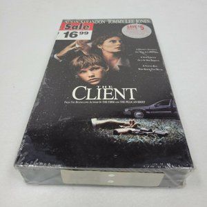 Media | The Client New Sealed Vhs 1994 First Print Watermark Retail ...